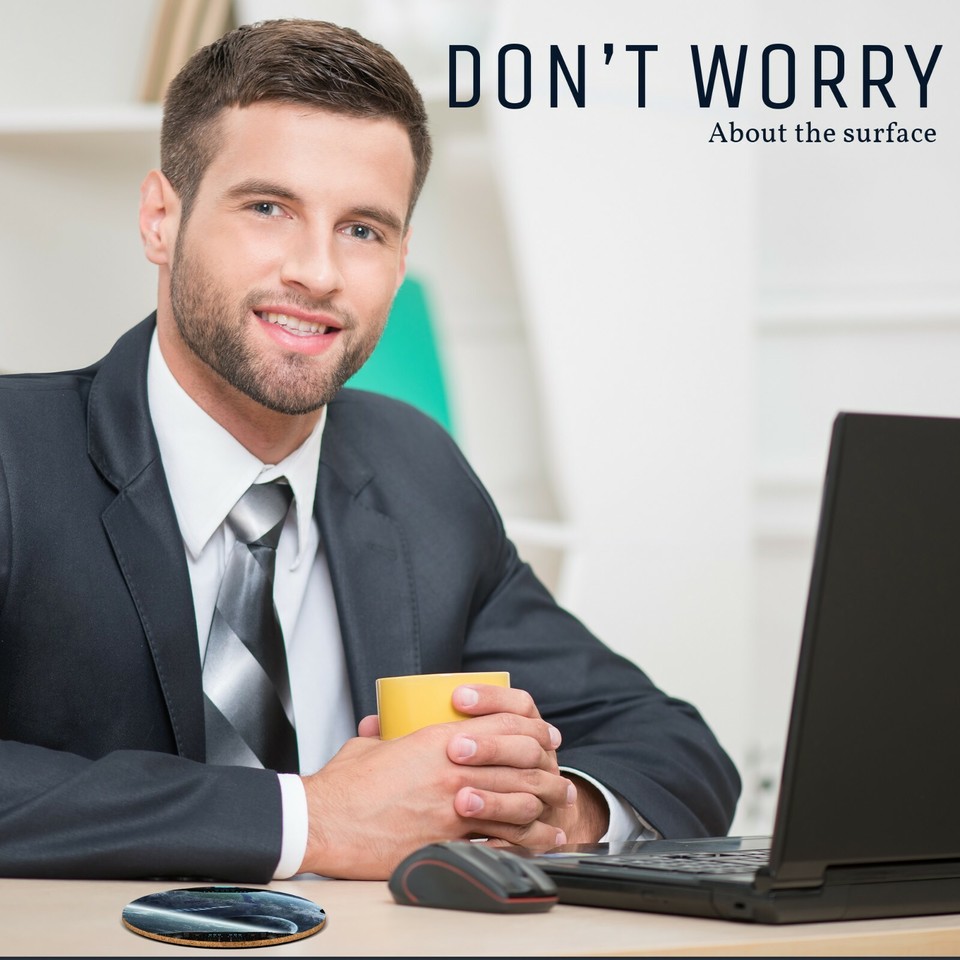 1 x Spaceship Cockpit Alien - Round Coaster Kitchen Student Kids Gift ...