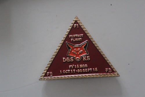 Kansas Air National Guard Foxtrot Flight Challenge Coin | eBay