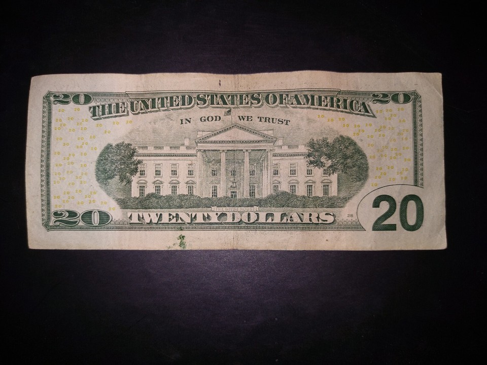 Fancy serial number bill binary..with Ink Smear..VERY RARE! | eBay