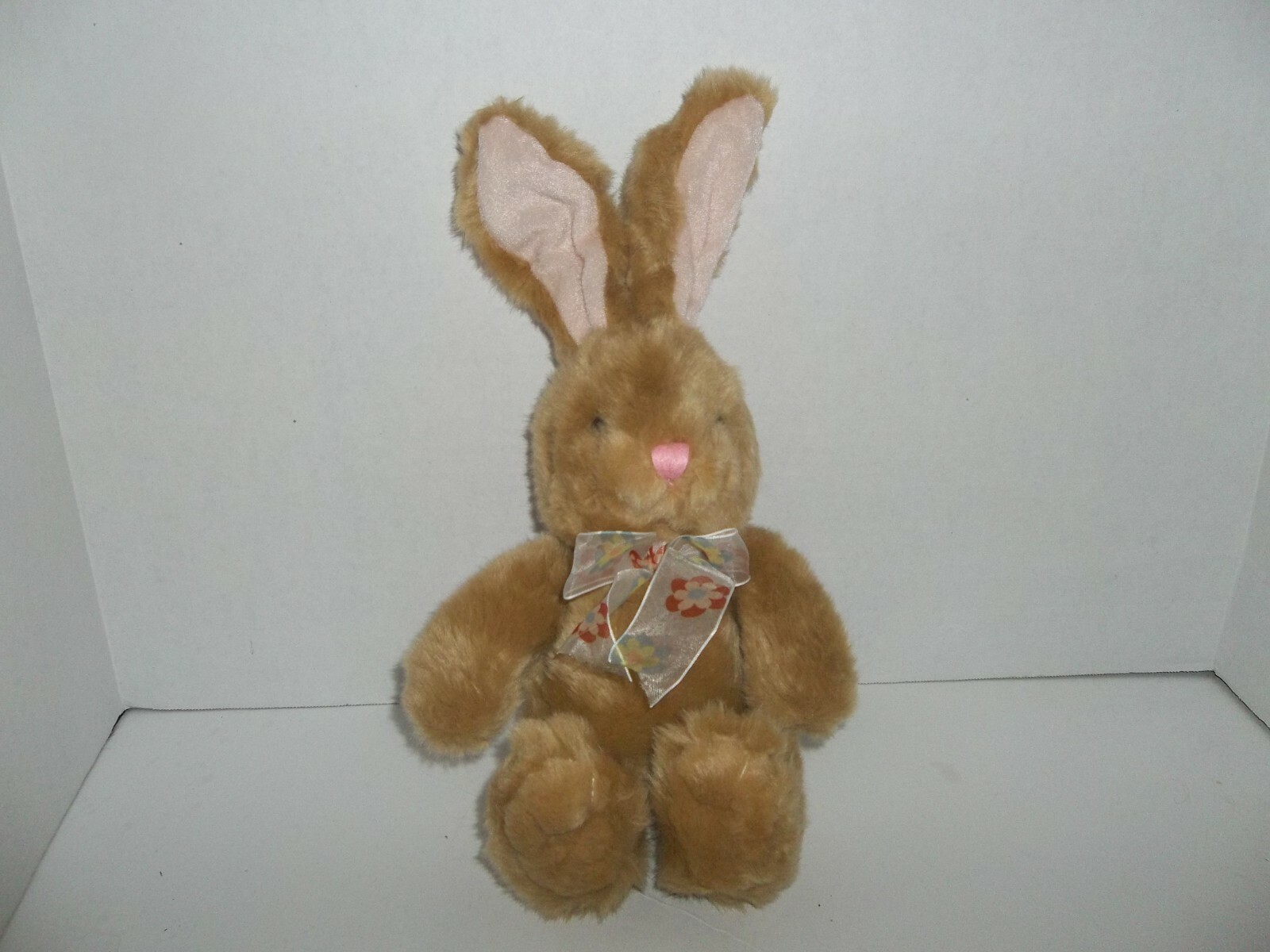 russ berrie tan valerie the easter bunny rabbit plush 10" tall | eBay