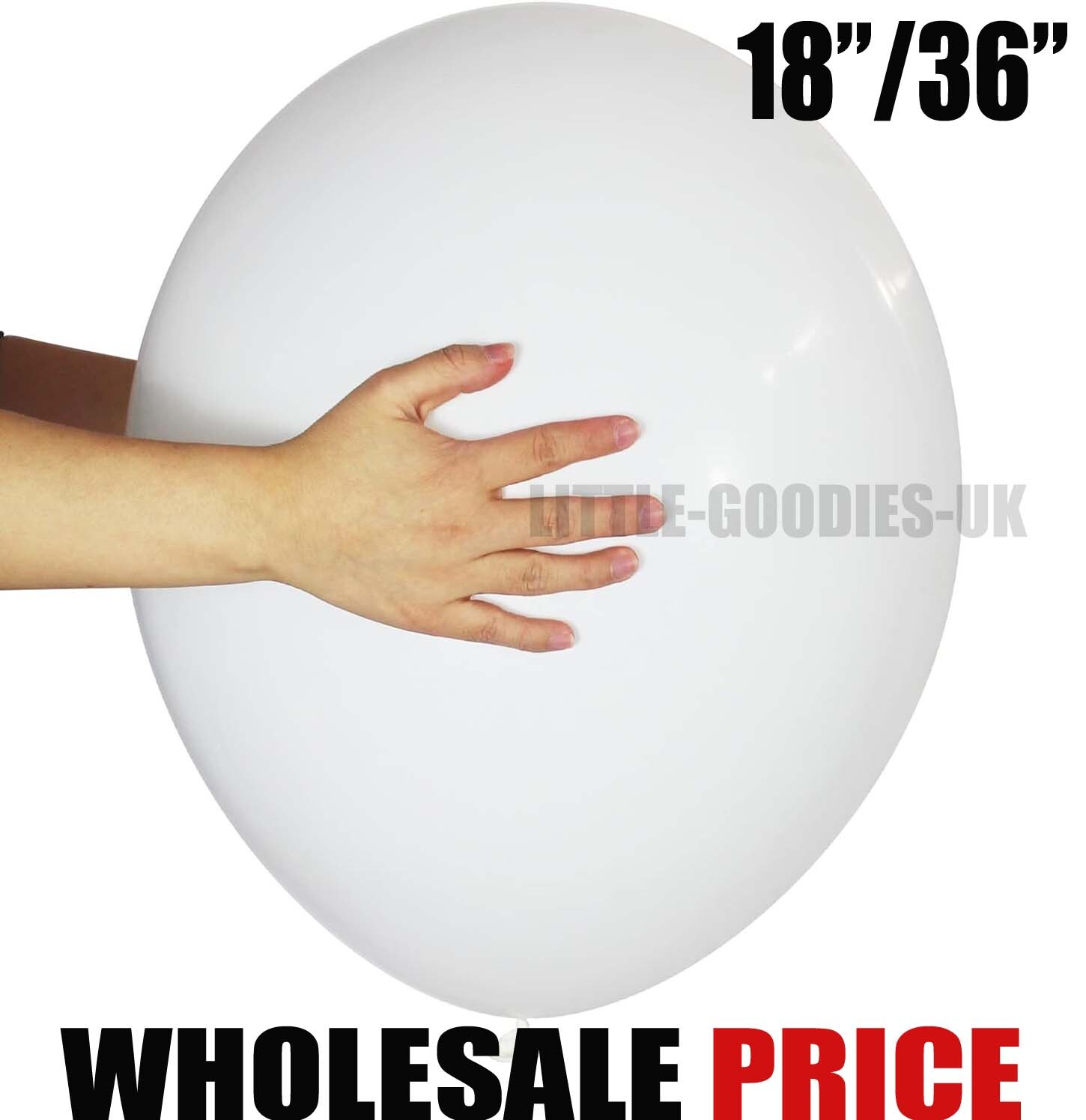 18" / 36" INCHES LATEX BALLOON GIANT LARGE Wedding Party Decoration ...