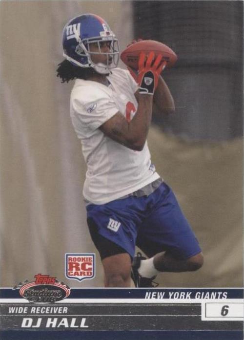 2008 Topps Stadium Club - DJ Hall #161 /1799 (RC) for sale online | eBay