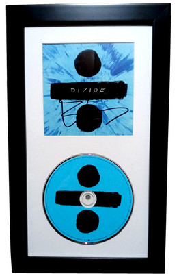Ed Sheeran Hand Signed Divide Cd Framed! / Extremely Rare! | eBay