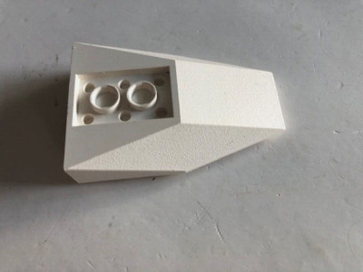 LEGO Parts: Inverted Wedge with Stud Connections, 6x4, White, Part ...