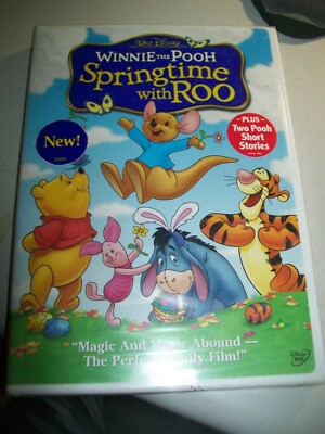 BRAND NEW - SEALED - Winnie the Pooh - Springtime with Roo DVD + 2 ...