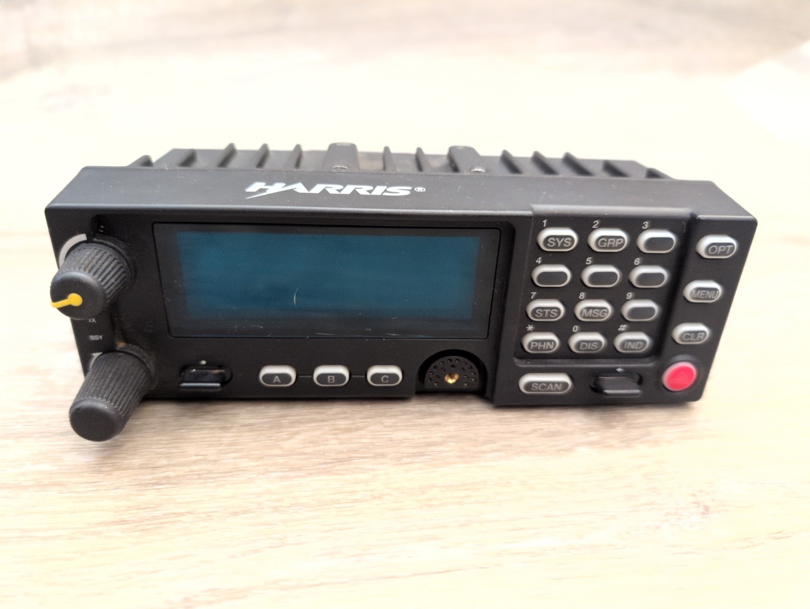 Harris M/A-COM MAMW-SDMXX M7300/M5300 Mobile Radio W/ Mic, Speaker ...