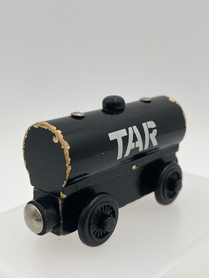 Thomas Wooden Railway Tar Tanker Train Car 2002 Gullane | eBay