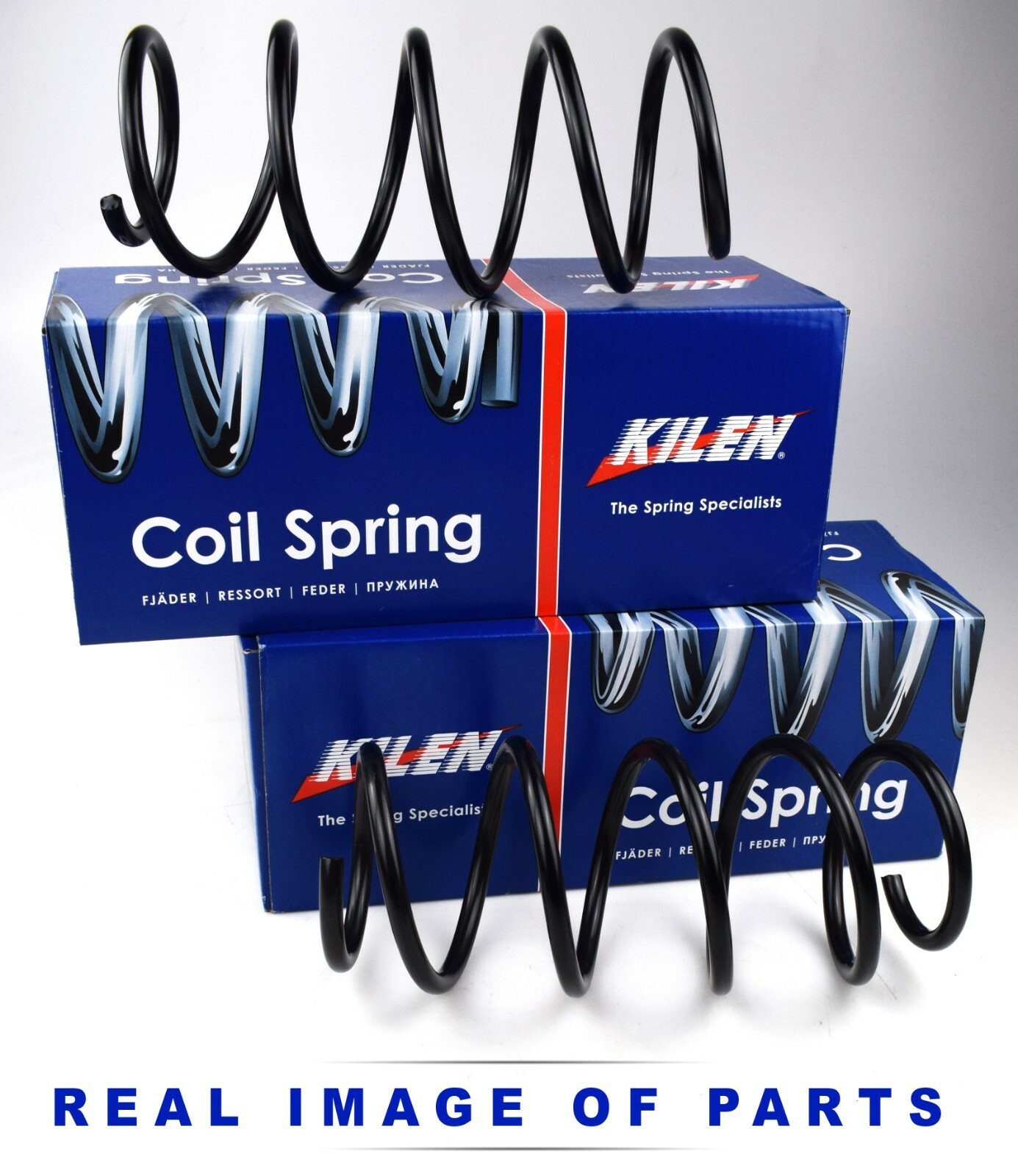 2X KILEN FRONT AXLE COIL SPRINGS FOR VAUXHALL CORSA Mk II (X01) 1.0 1.2 ...