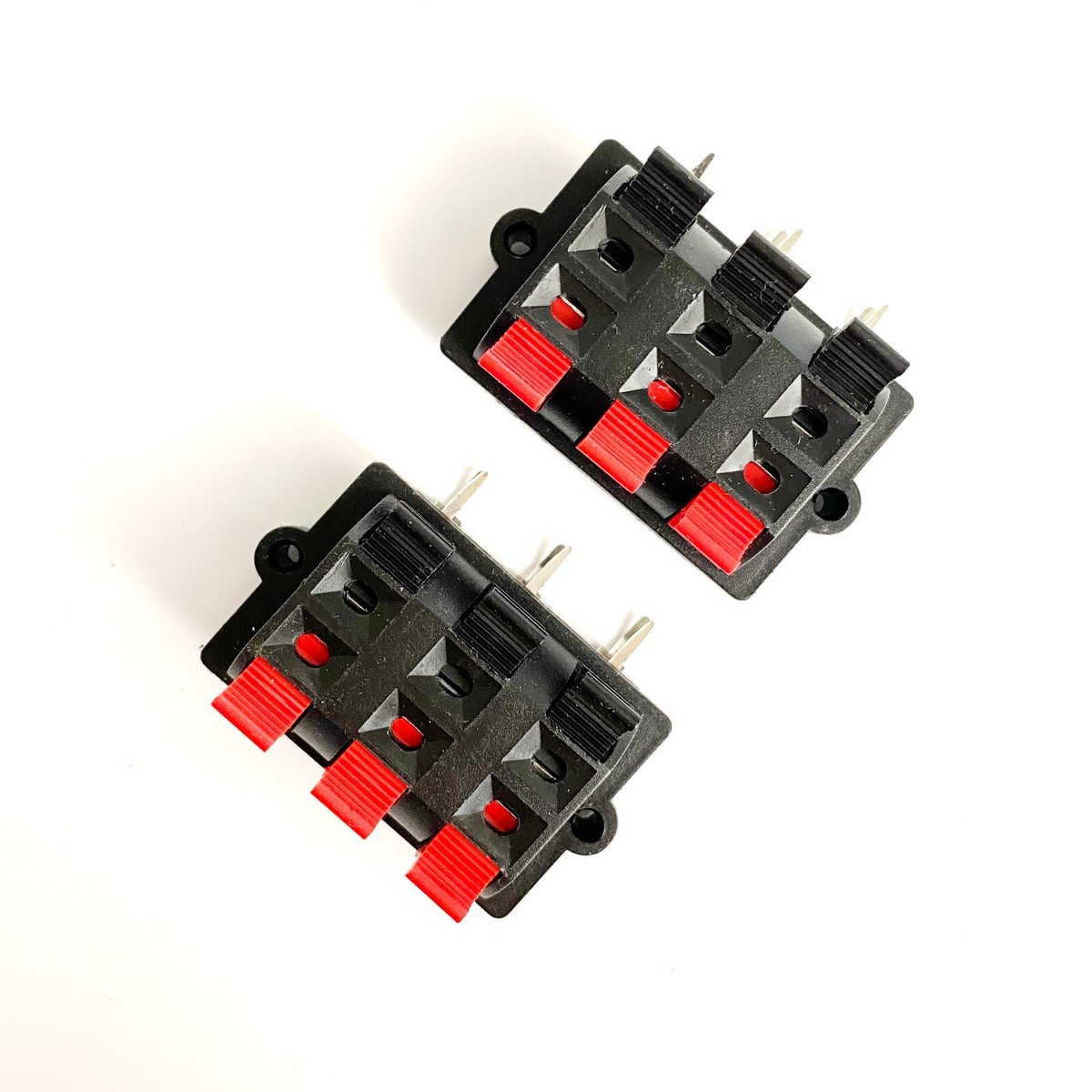 Speaker Wire End Connectors FEDUS RCA To AV Screw Terminal Connector