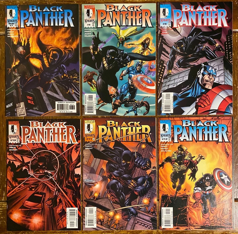 BLACK PANTHER #1-62 COMPLETE! | 1998 Priest/Texiera | MARVEL KNIGHTS ...