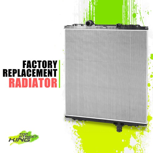 2-Row Aluminum Core Radiator for Peterbilt 385 387 389 388 367 365 W900 ...