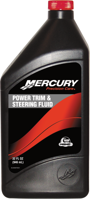 Mercury Quicksilver Power Trim and Tilt Hydraulic Steering Fluid | 92 ...