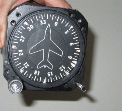 DIRECTIONAL GYRO AVIATION INSTRUMENT MFG CORP P/N 200-6 MISSING KNOB | eBay
