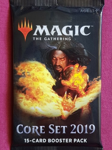 Magic The Gathering 2019 CORE SET M19 New Sealed Booster Pack MTG ...