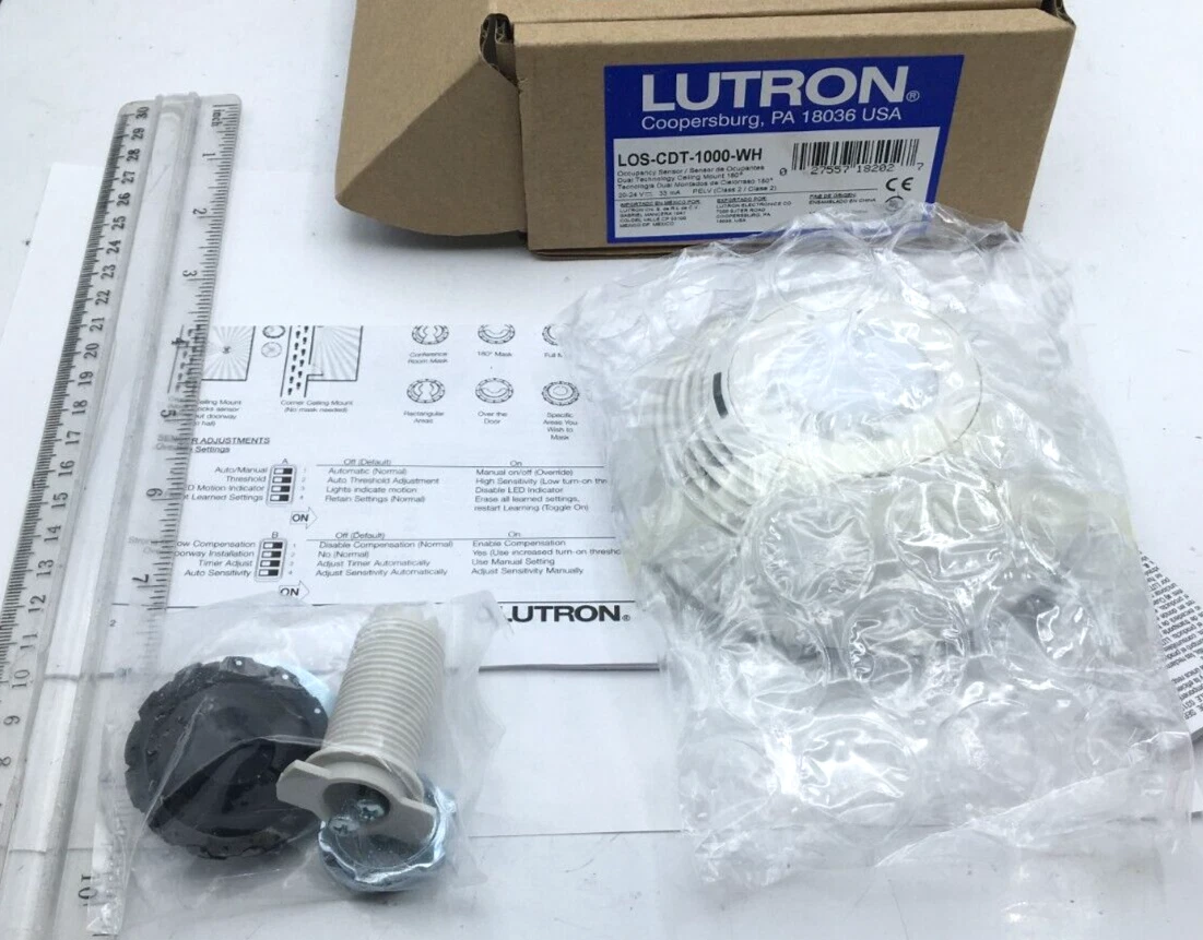 Lutron Ceiling Motion Sensor Manual | Shelly Lighting