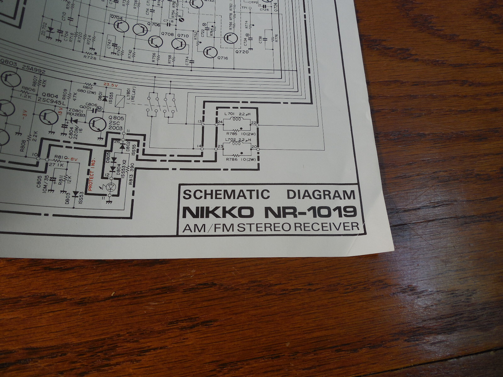 Nikko NR-1015 Receiver Service Manual | eBay