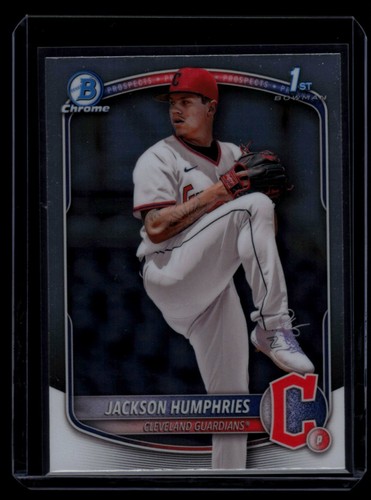 JACKSON HUMPHRIES 2025 Bowman Chrome Prospect 1st #BCP-11 Cleveland ...