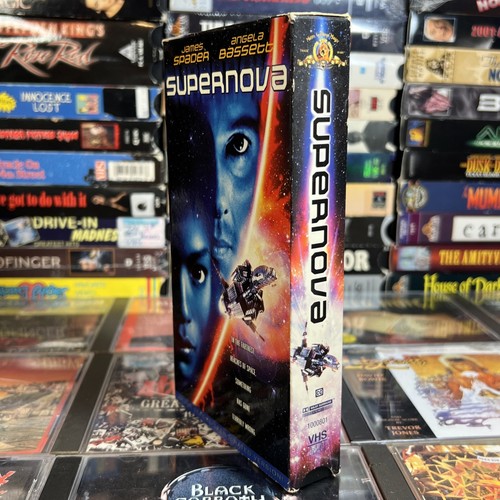 Supernova 2000 VHS Tested Rental James Spader Angela Bassett Cosmic ...