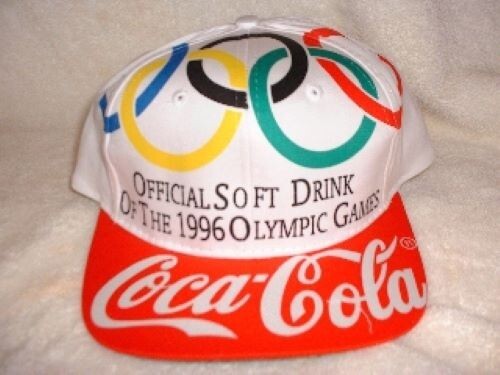 1996 Atlanta Olympics Coca Cola Coke Snap Back Hat New With Tags Coka ...