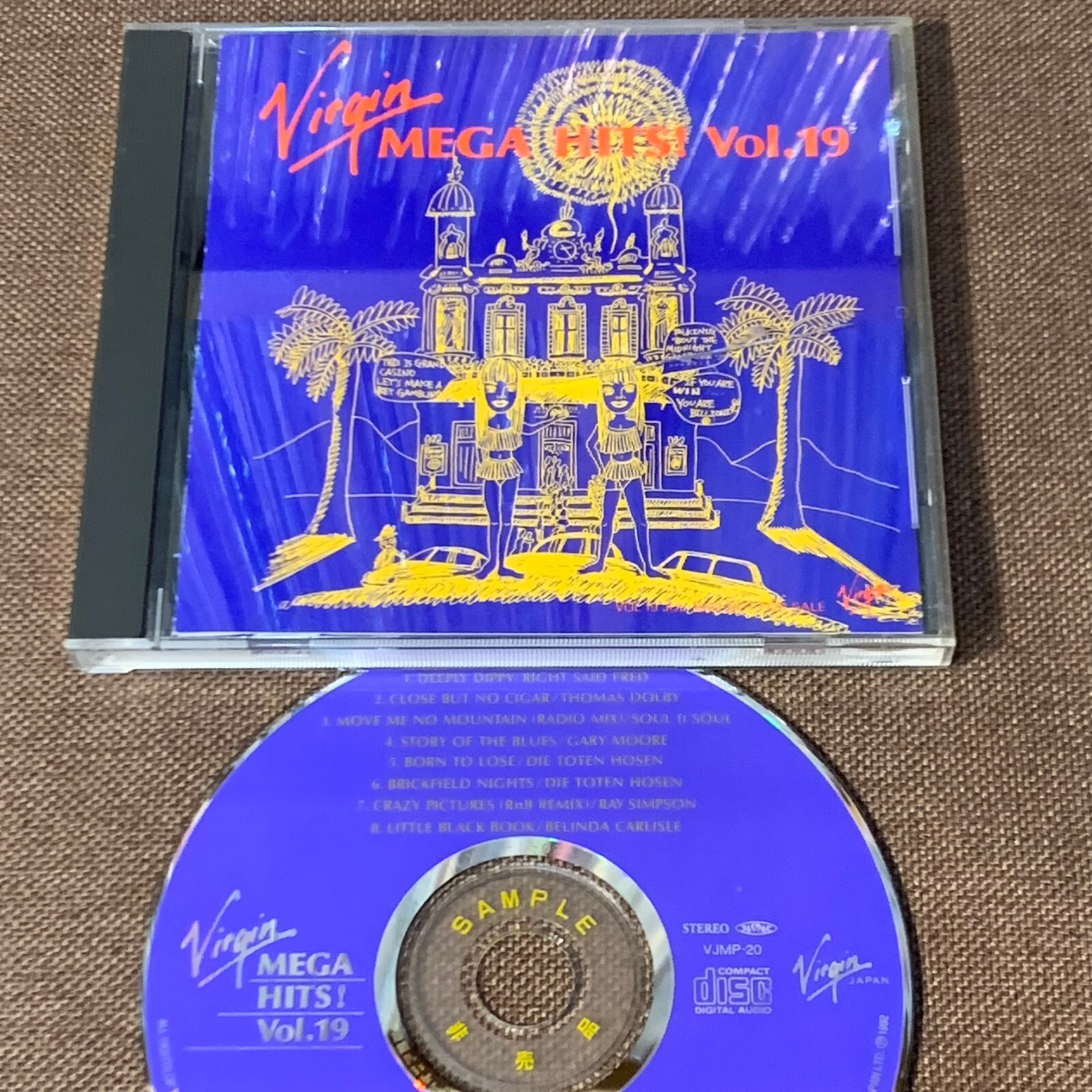 Promo-only VIRGIN MEGA HITS! Vol. 19 JAPAN CD VJMP-20 David Sylvian R ...