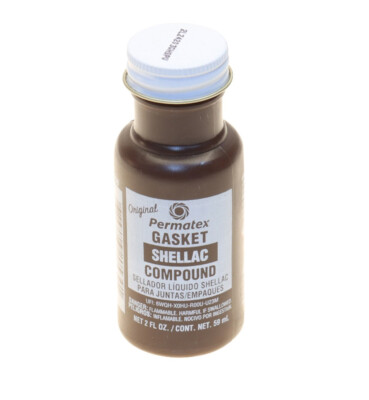 Permatex 20539 Gasket Sealant Indian Head Gasket Shellac (2oz) (Pack of ...