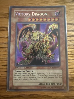Yu-Gi-Oh! TCG Victory Dragon Shonen Jump Promo JUMP-EN011 Limited ...