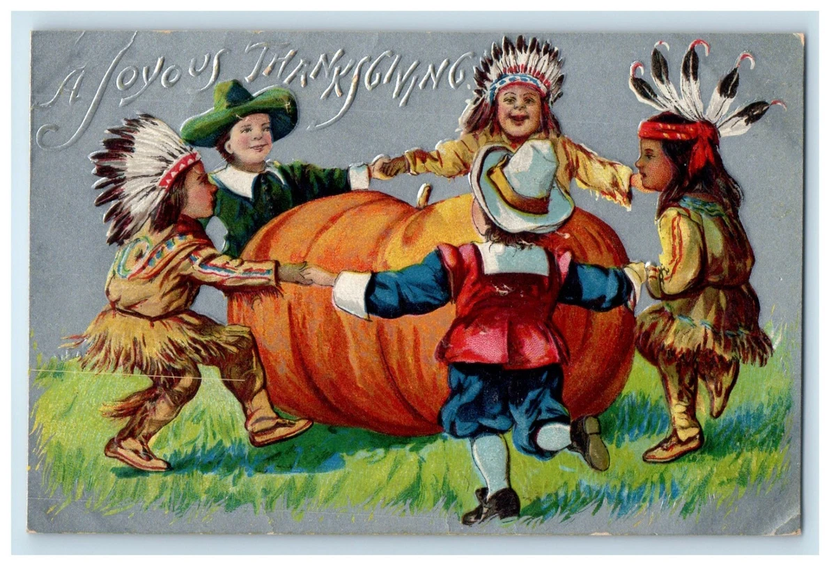 Thanksgiving Native Americans And Pilgrims