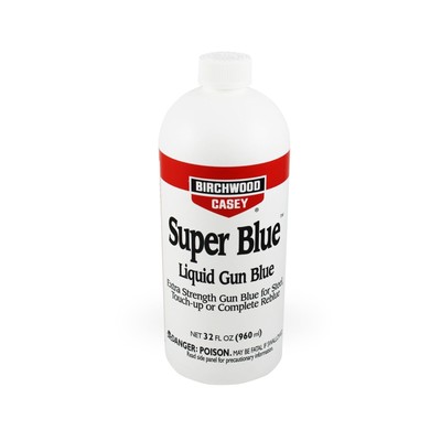 Birchwood Casey Super Blue Liquid Gun Blue with Double Strength Design ...