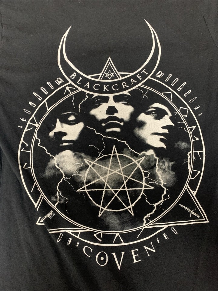Blackcraft Cult Oddities Women's Tee Size Small "coven” Tee Shirt | eBay UK