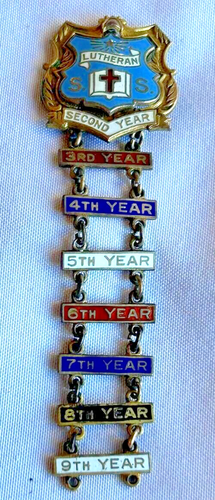 Vintage Lutheran Church Sterling Silver Sunday School Ladder Pin 2nd ...