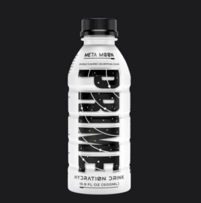NEW PRIME HYDRATION DRINK META MOON FLAVOR 16.9 OZ LOGAN PAUL KSI FREE ...