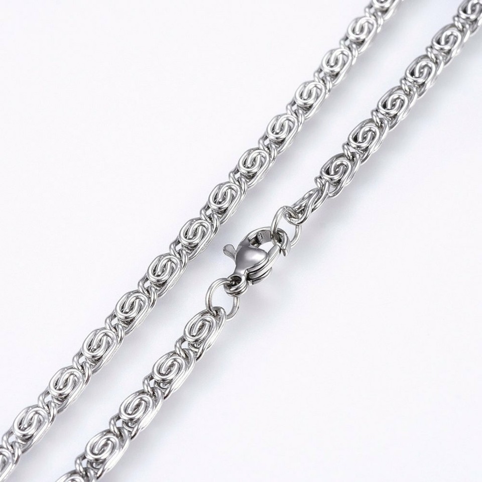 304 Stainless Steel Lumachina Chain Necklaces Gold Silver 19.68" 50cm ...