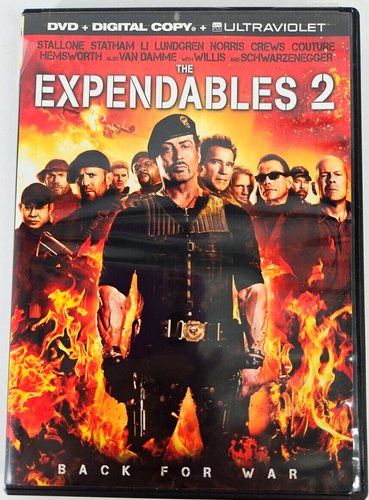 The Expendables 2 Back For War DVD Video Movie Stallone 2012 | eBay