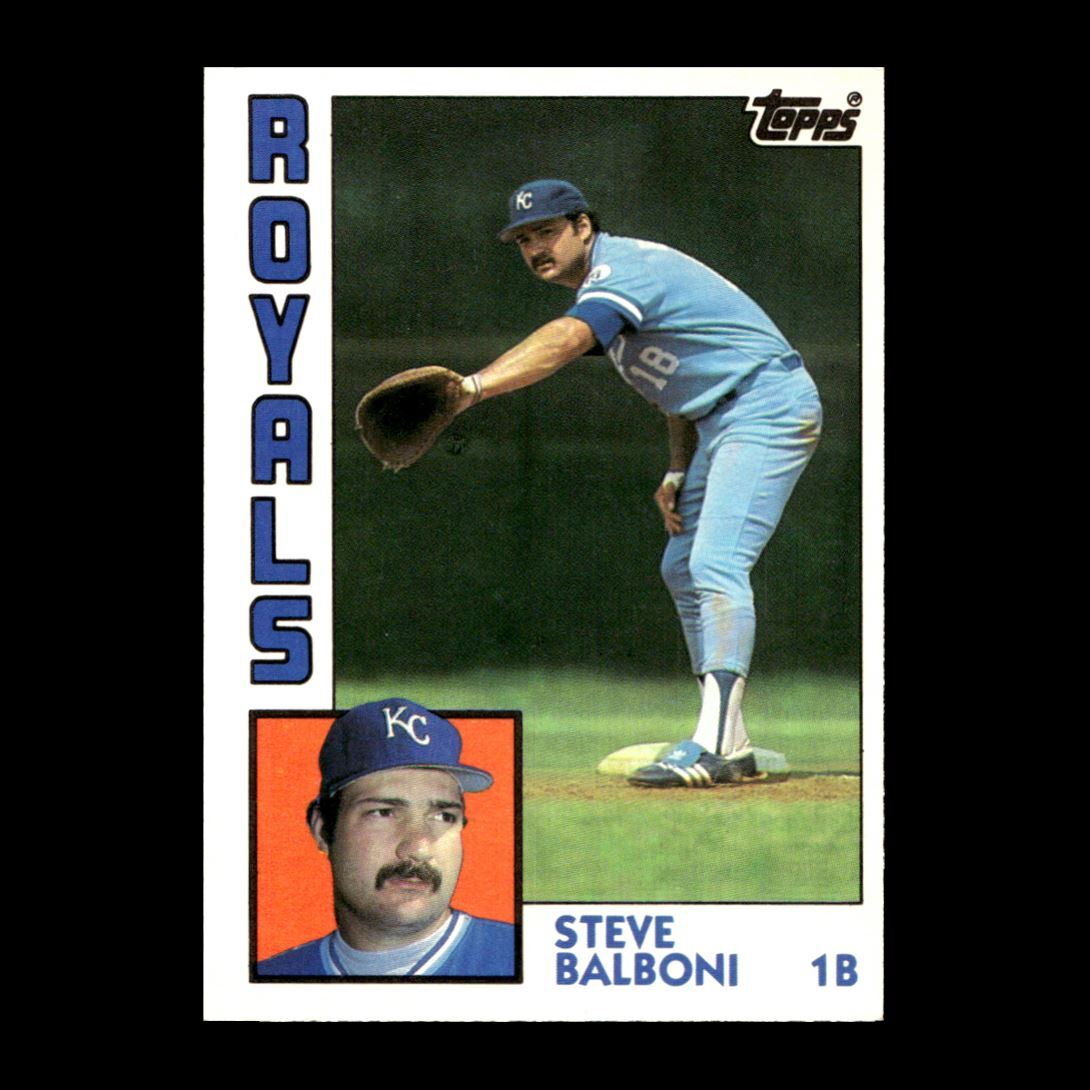 1984 Topps Traded - #6T Steve Balboni for sale online | eBay