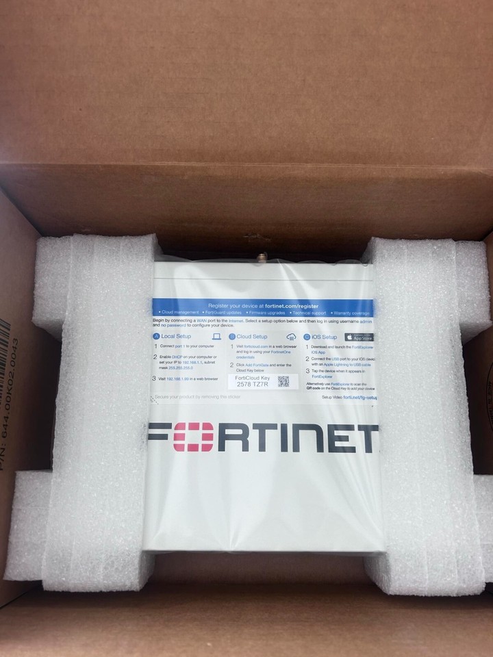 New Fortinet FortiWifi 60F Next Generation Firewall VAT Included | eBay