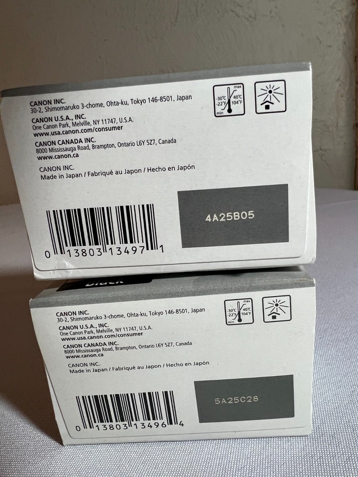 GENUINE CANON PG-240XL Black CL-241XL Tri-Color High Yield Ink SEALED ...