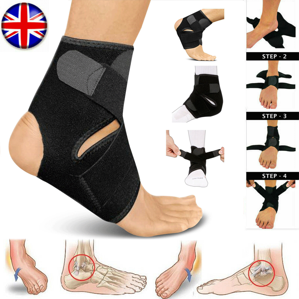 Elastic Bandage Ankle Properly Wrap Your Foot With An Ace