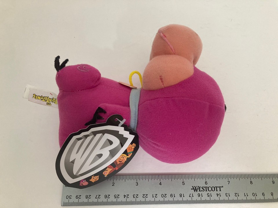 WB The Flintstones Dino and Barney Plush Toy Factory Doll Figure Movie ...