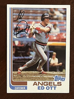 1982 Topps Baseball #469 Ed Ott California Angels | eBay