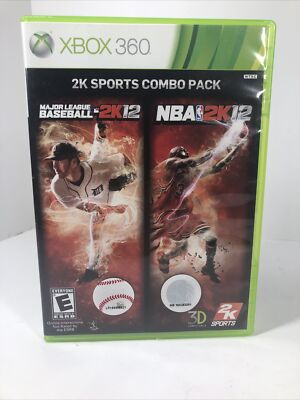 2K Sports Combo Pack: Major League Baseball 2K12/NBA 2K12 (Xbox 360 ...