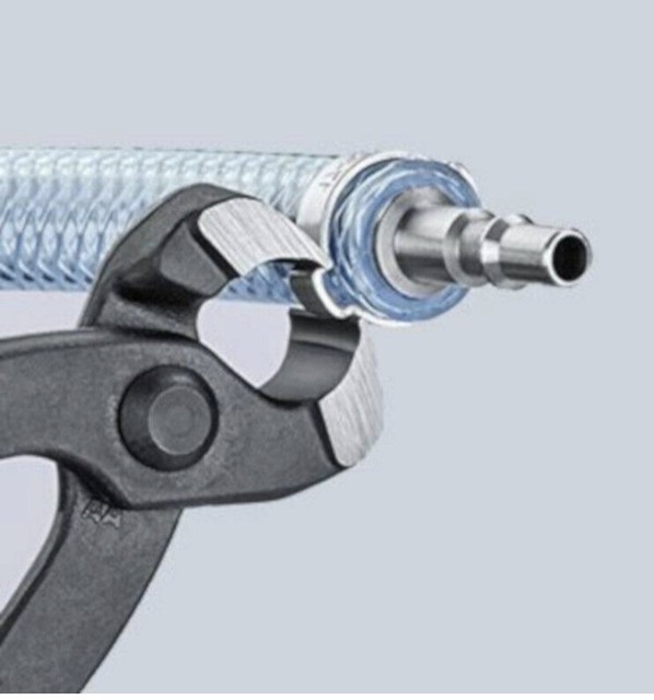 Oetiker 1098 Straight Jaw Squeeze Clamp Crimper Steel Plier/pincer ...