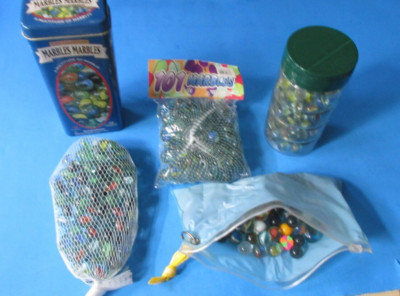 300 Assorted Marbles+ 50 Assorted Bag of Marbles | eBay