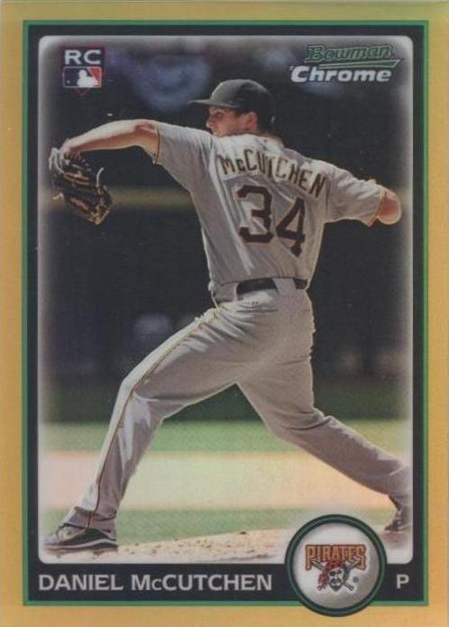 2010 Bowman Chrome - Daniel McCutchen #207 Gold Refractor /50 for sale ...