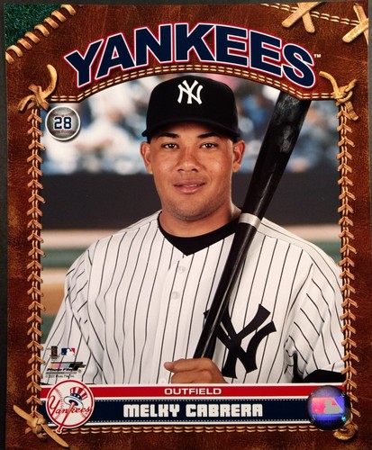 MELKY CABRERA 2007 Studio Series 8X10 PHOTO NEW YORK YANKEES | eBay