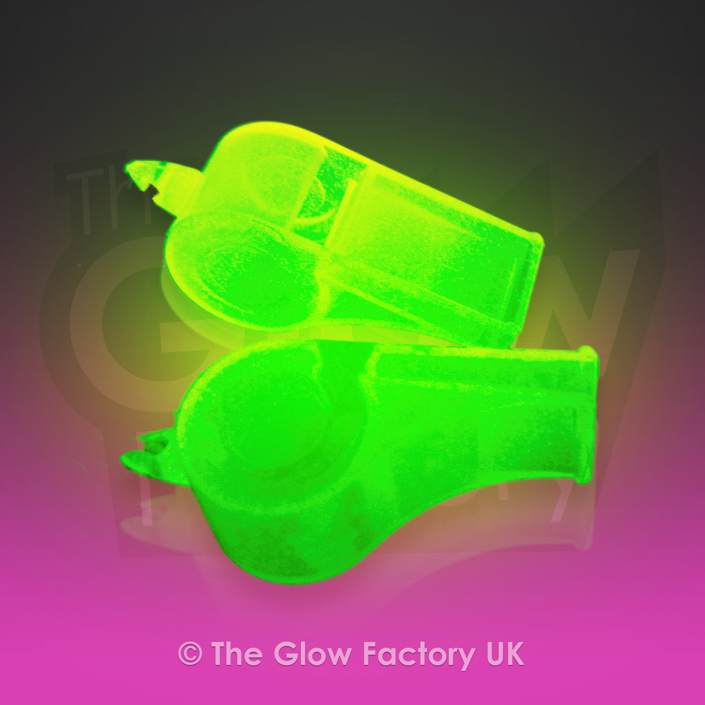 Glow in the Dark Whistles Glowing Whistle | eBay UK