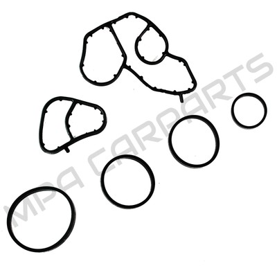 OIL COOLER O RING GASKET SET FOR PEUGEOT CITROEN 1.4 1.6 HDI 1104.36 ...
