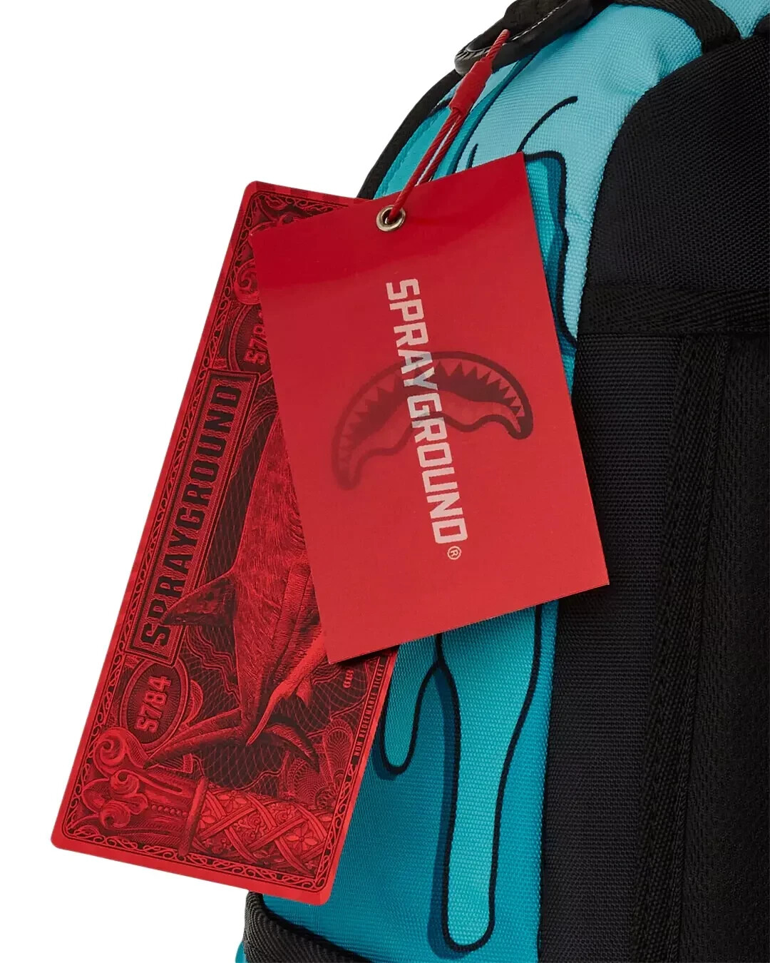 Sprayground Jorge Rodriguez Artist Collab Drips Sharks Backpack Limited ...