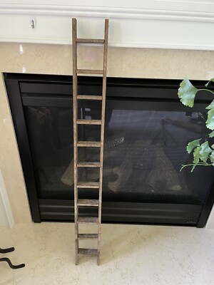 Early American Antique Handmade Wooden Cheese Ladder Rack Great PATINA ...