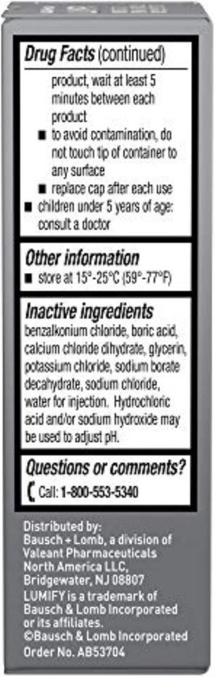 Brimonidine Eye Drops for Red Eyes - 8 Hour Relief for Radiant Looking ...