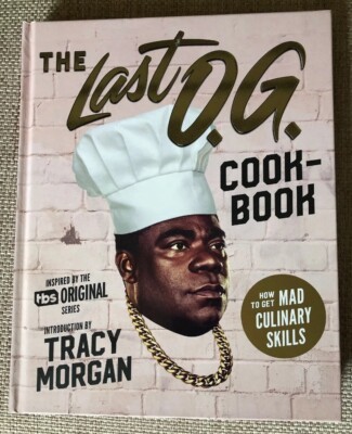 Tracy Morgan SIGNED book The Last OG Cookbook 30 Rock SNL AUTOGRAPH ...